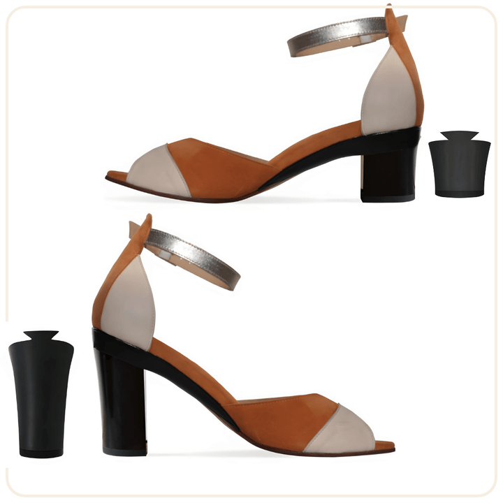 Adjustable Shoes with Interchangeable Heels | Crafted for Style ...