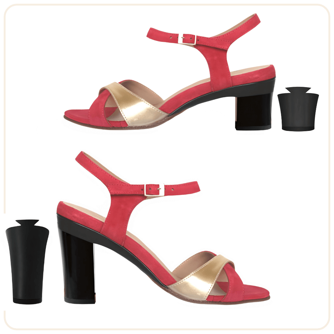 Adjustable Shoes with Interchangeable Heels | Crafted for Style ...